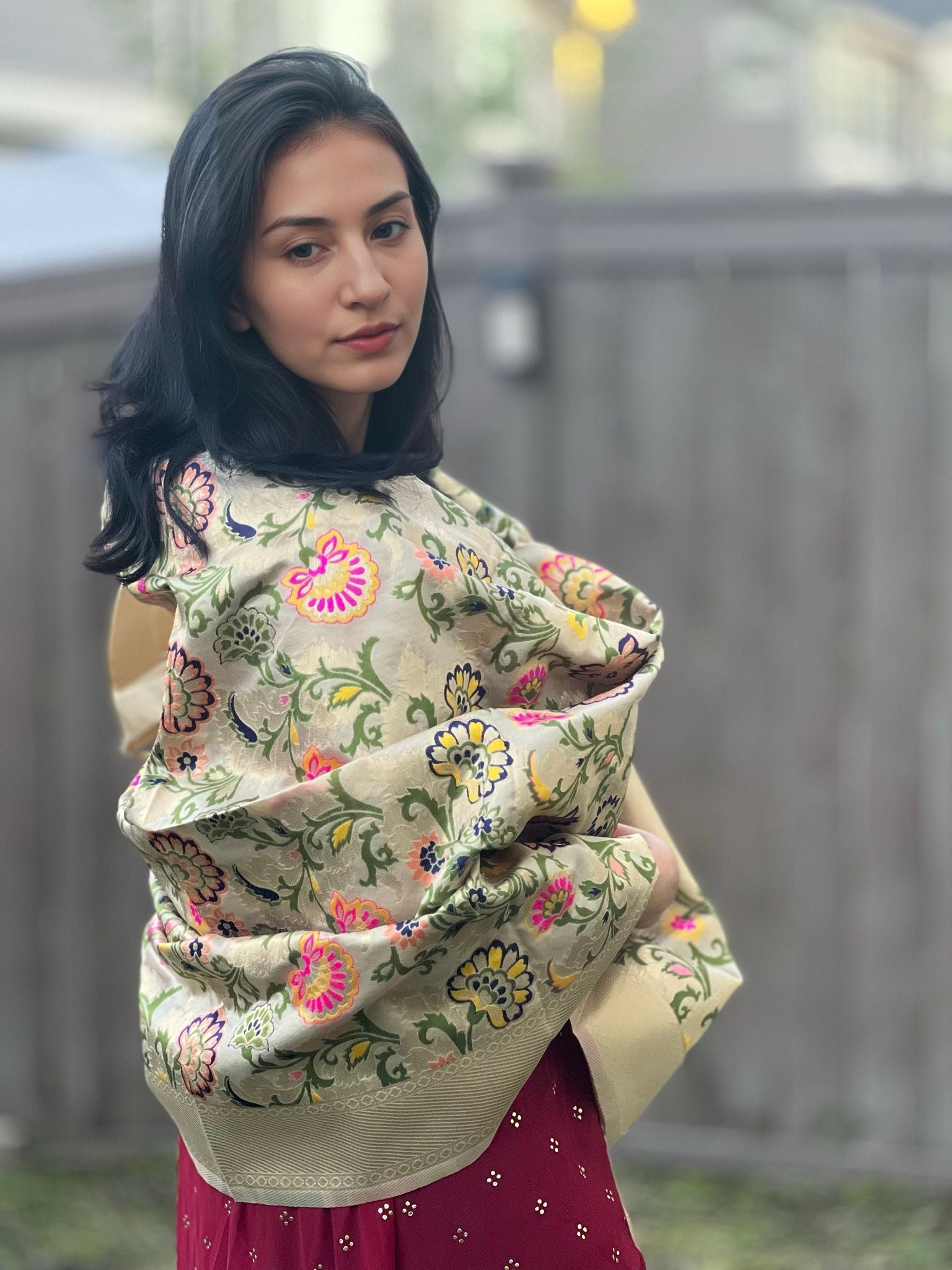 All Silk & Handmade Woolen Stoles – House Of Laali | Shop Sarees ...